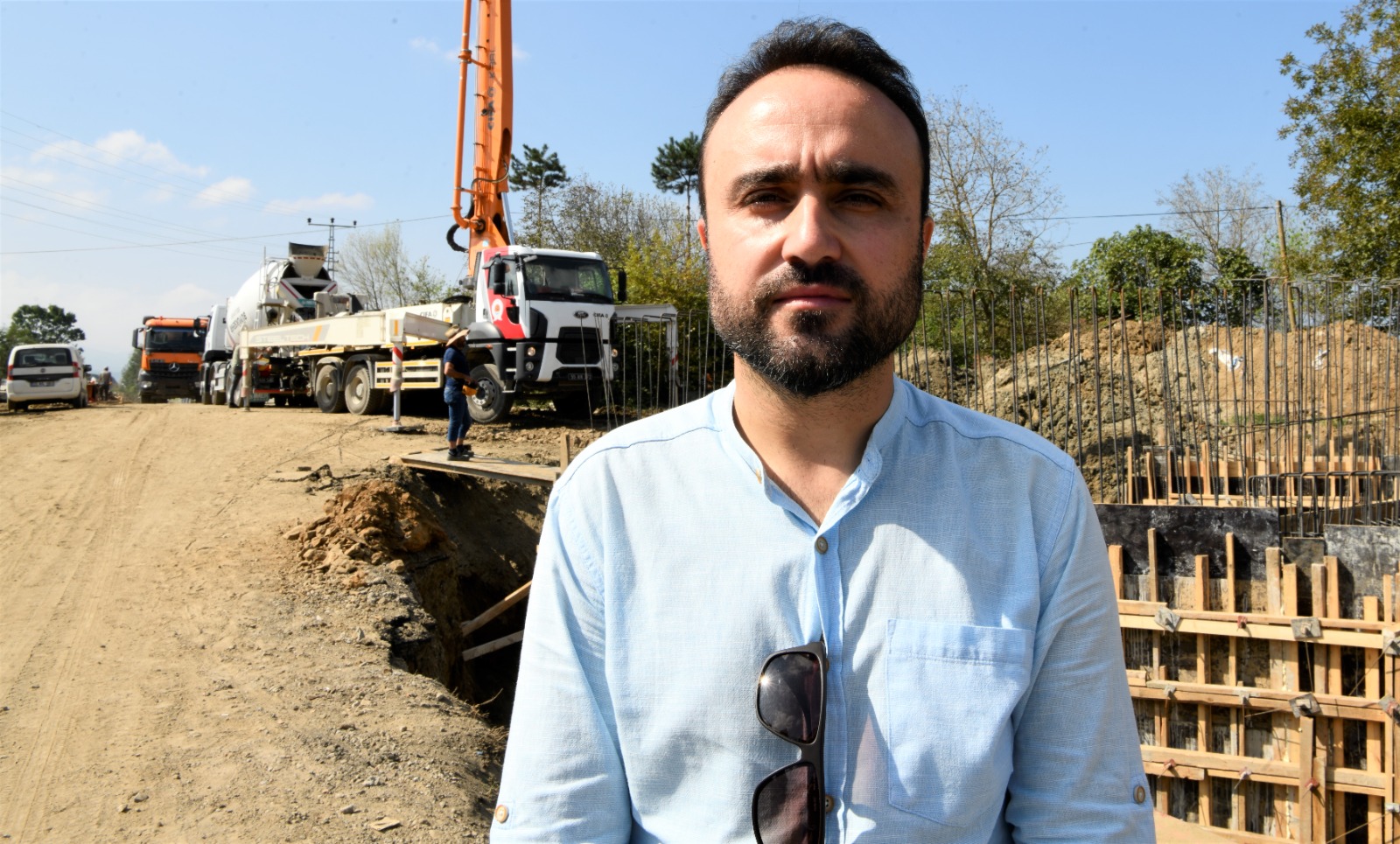 Yeni köprü inşaatı devam ediyor Yeni köprü inşaatı devam ediyor